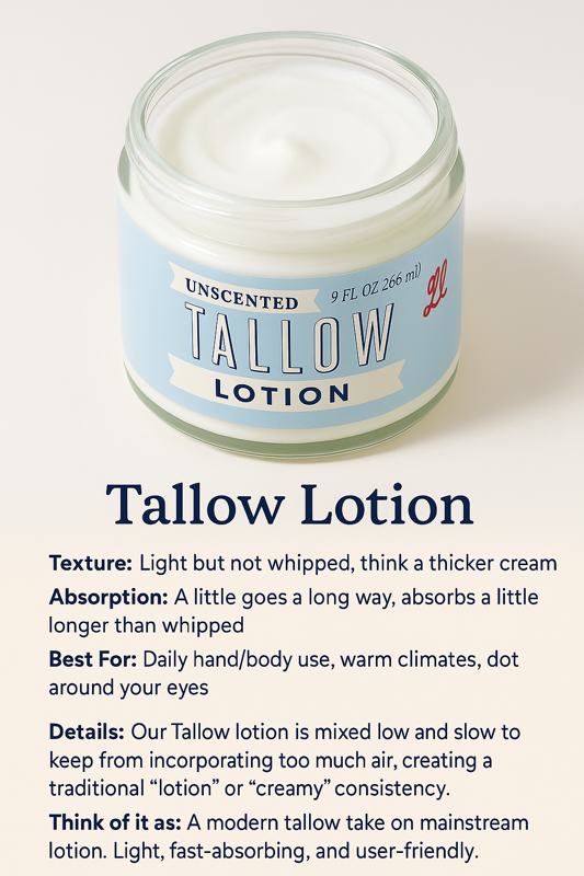 DIY Tallow Lotion Recipe | How to Make Whipped Tallow Lotion at Home