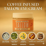 Best Tallow Eye Cream | Beef Tallow for Eye Bags & Dark Circles | Lady May
